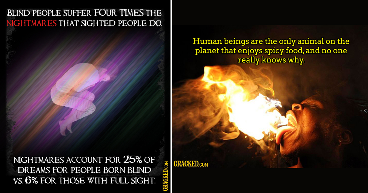 20 Bizarre Stats About Humans That Science Can't Explain | Cracked.com