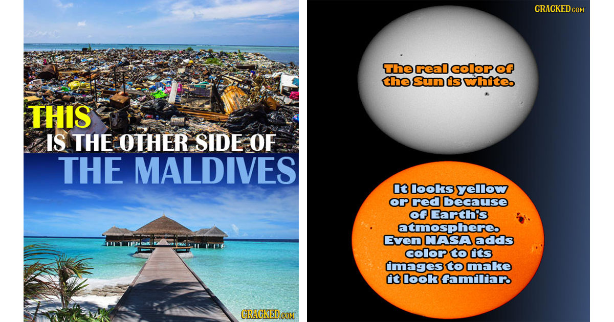 21 Seldom-Seen-Sides Of Famous Things | Cracked.com