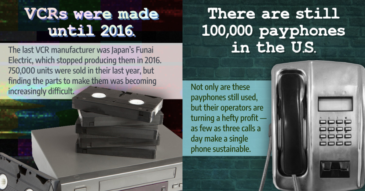 15 Old Technologies Still In Use Well Past Their Expiration Date ...